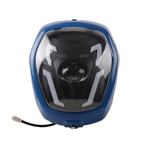 CARETA NAVI AZUL COMPLETA LED - Grupo 86